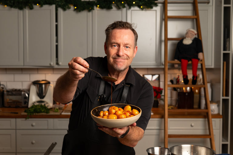 Brunede kartofler | Opskrift af Adam Price